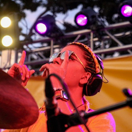Madame Gandhi Live Drum + DJ Set at Queensfest 2019 – Madame Gandhi | BLOG
