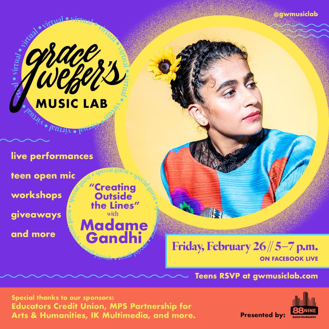 Grace Weber’s Music Lab: Creating Outside the Lines with Madame Gandhi ...